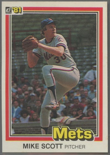 1981 Donruss #37 Mike Scott New York Mets | eBay