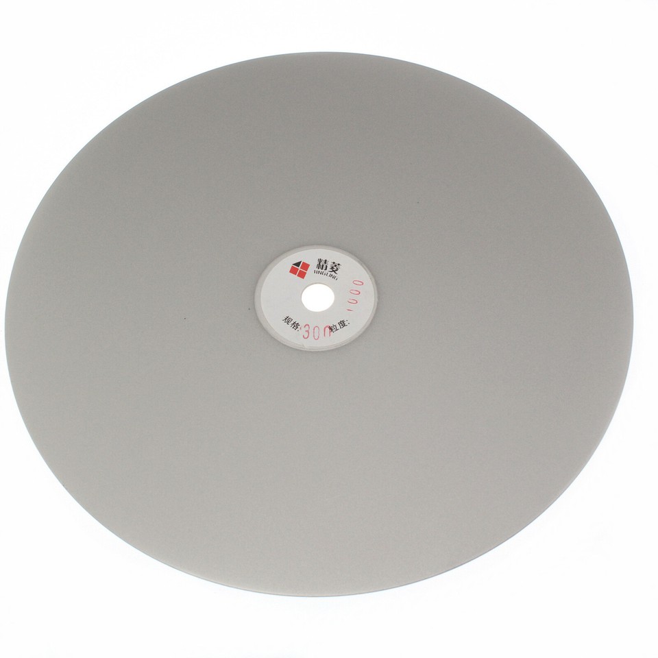 12" inch Diamond Grinding Disc Grit 46-2000 Flat Lap Disk Abrasive ...