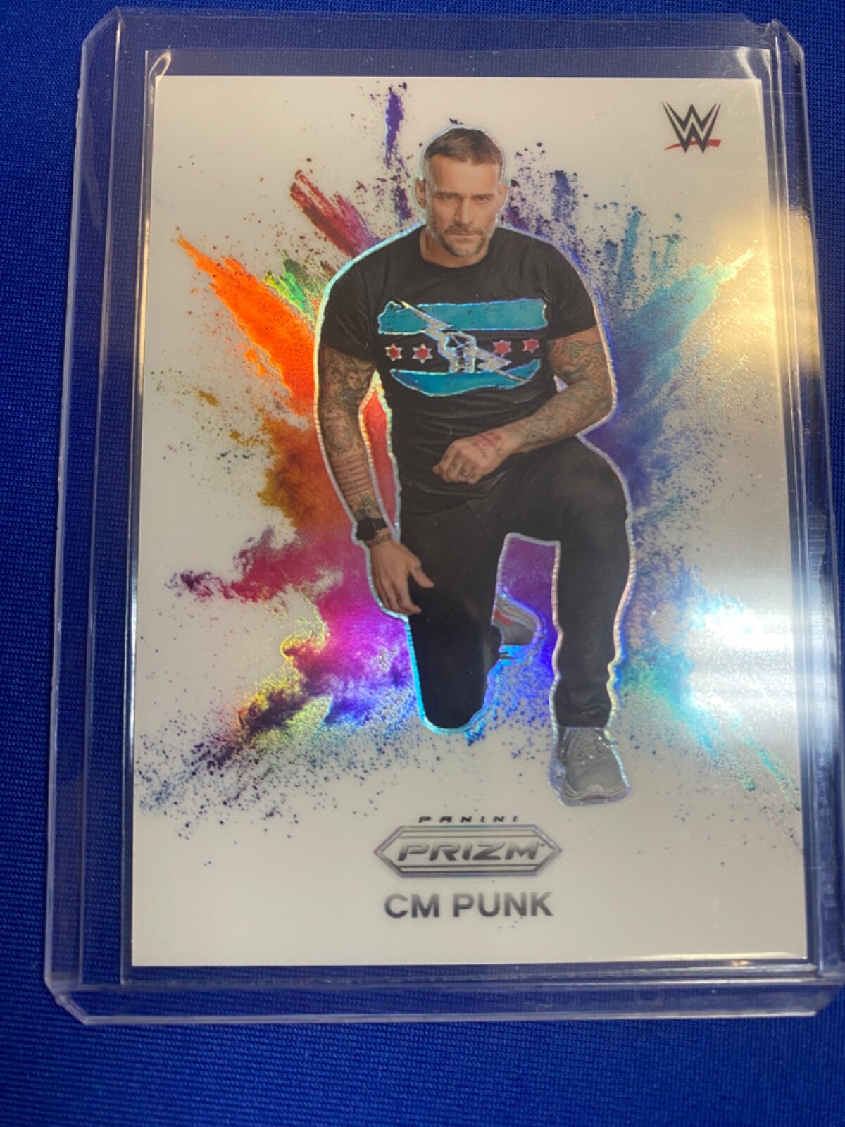 CM Punk 2024 Prizm WWE #2 Color Blast /(SSP) Price Guide - Sports Card ...