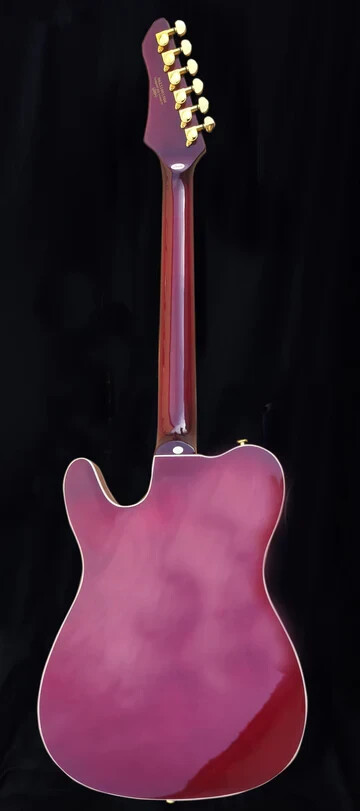 Firefly RUBY RED ROCKER TELE guitar- new LUTHIER SET UP w/extras bigsby ...