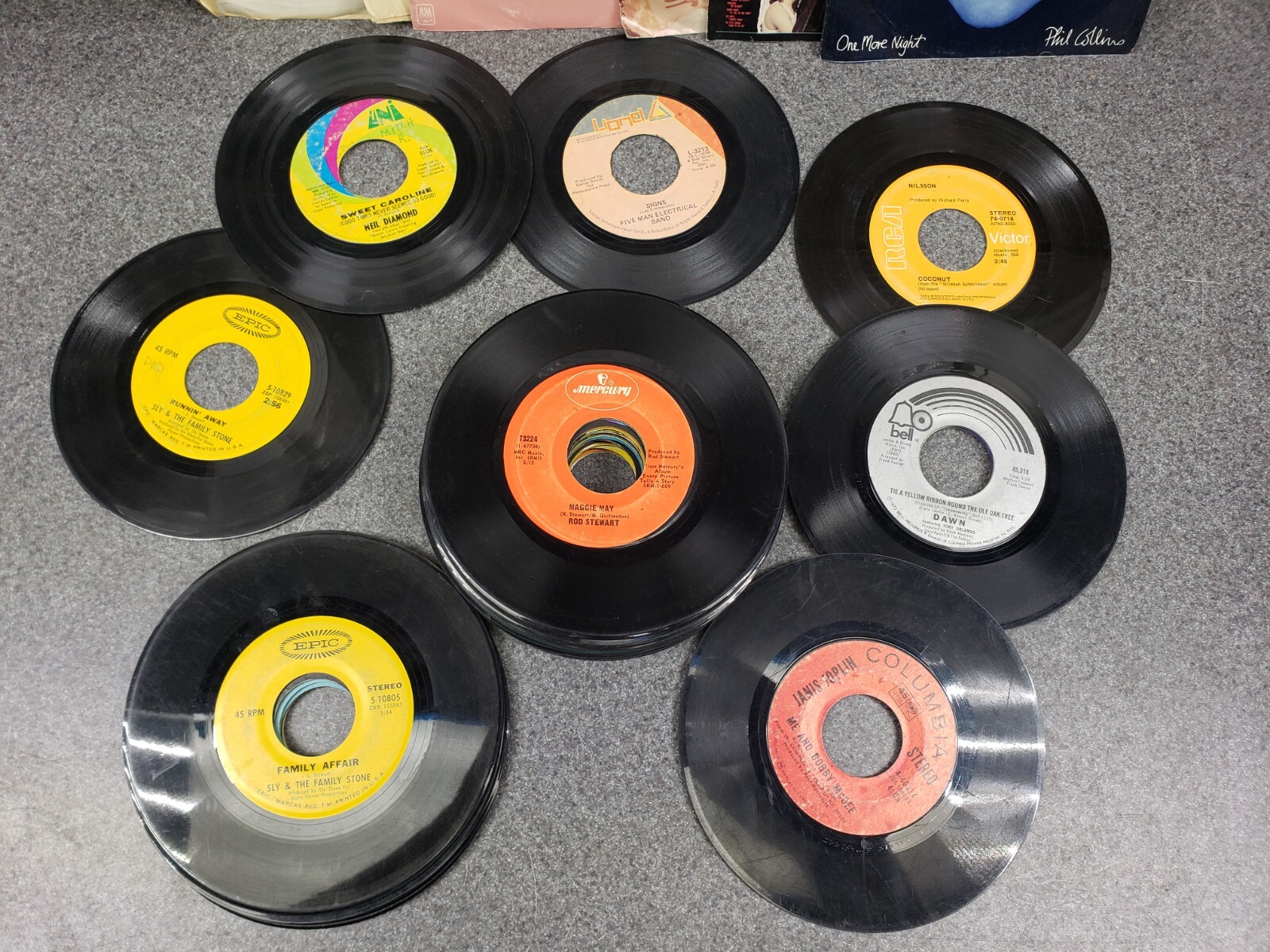MY OLD COLLECTION OF MOSTLY 1970'S 45 RPM RECORDS | eBay