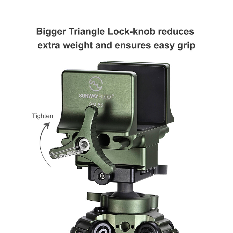 Sunwayfoto Hunting Tripod Rifles Gun Rest Shooting Mount to Arca Clamp ...