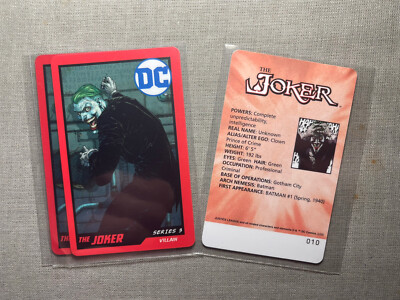 DC Comics Arcade Coin Pusher Card Series 3 The Joker #010 Villain | eBay