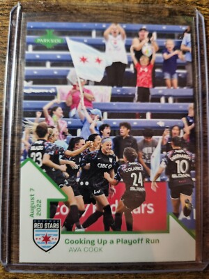 2022 Parkside Pronto NWSL Ava Cook Cooking Up Playoff Run /326 SP RC ...