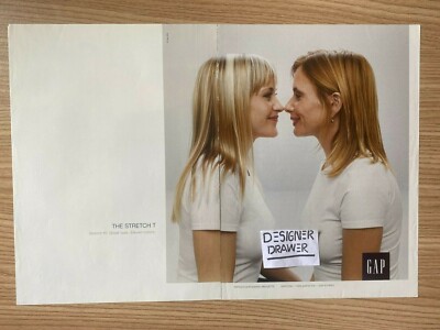 Patricia & Rosanna Arquette For Gap Fashion Print Ad Advertisement Set ...