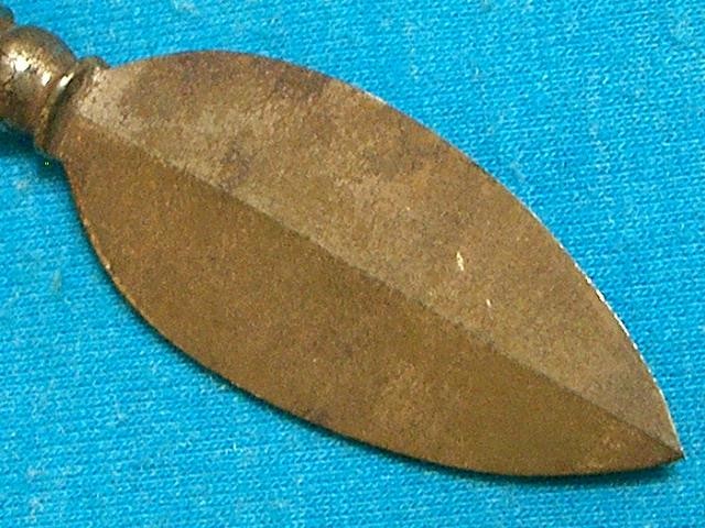 ANTIQUE FANCY INK ERASER SCRAPER QUILL DIP PEN KNIFE KNIVES VINTAGE ART ...