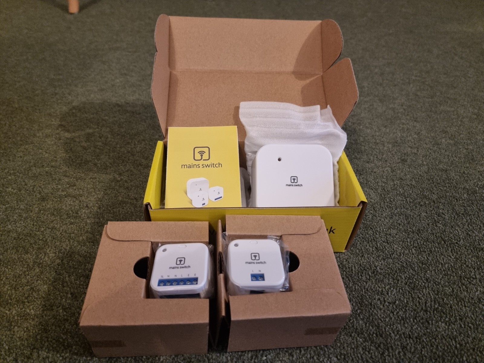 Salus RF Wireless Pump Overrun Switch (MAINSSWITCH01) for sale online ...