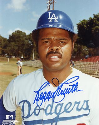 REGGIE SMITH LOS ANGELES DODGERS SIGNED AUTOGRAPHED 8X10 PHOTO | eBay