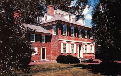 Del Exterior Corbit-Sharp House Odessa Delaware | eBay