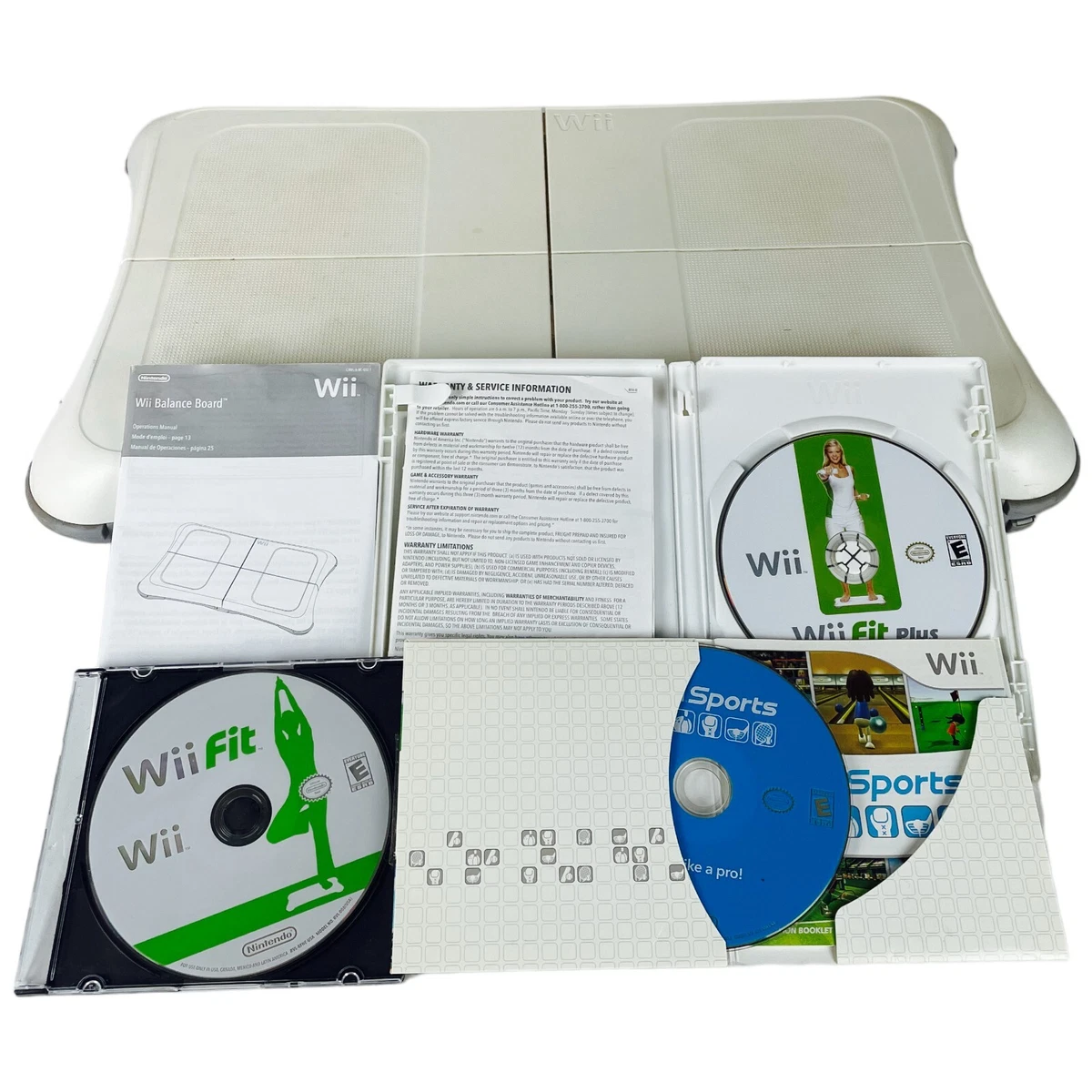 Wii Fit Plus (w/ Black Wii Balance Board) For Nintendo Wii