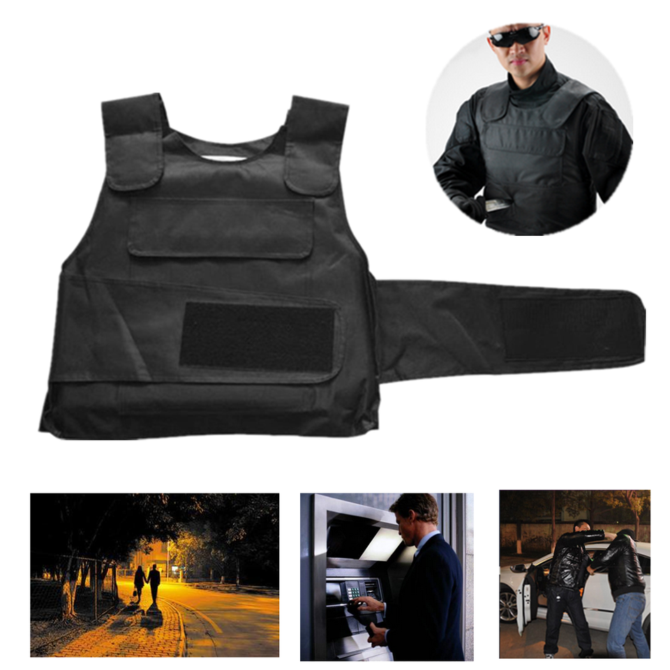 Anti-Stab Vest Body Armour Anti-knifed Security Stab Proof Bulletproof ...
