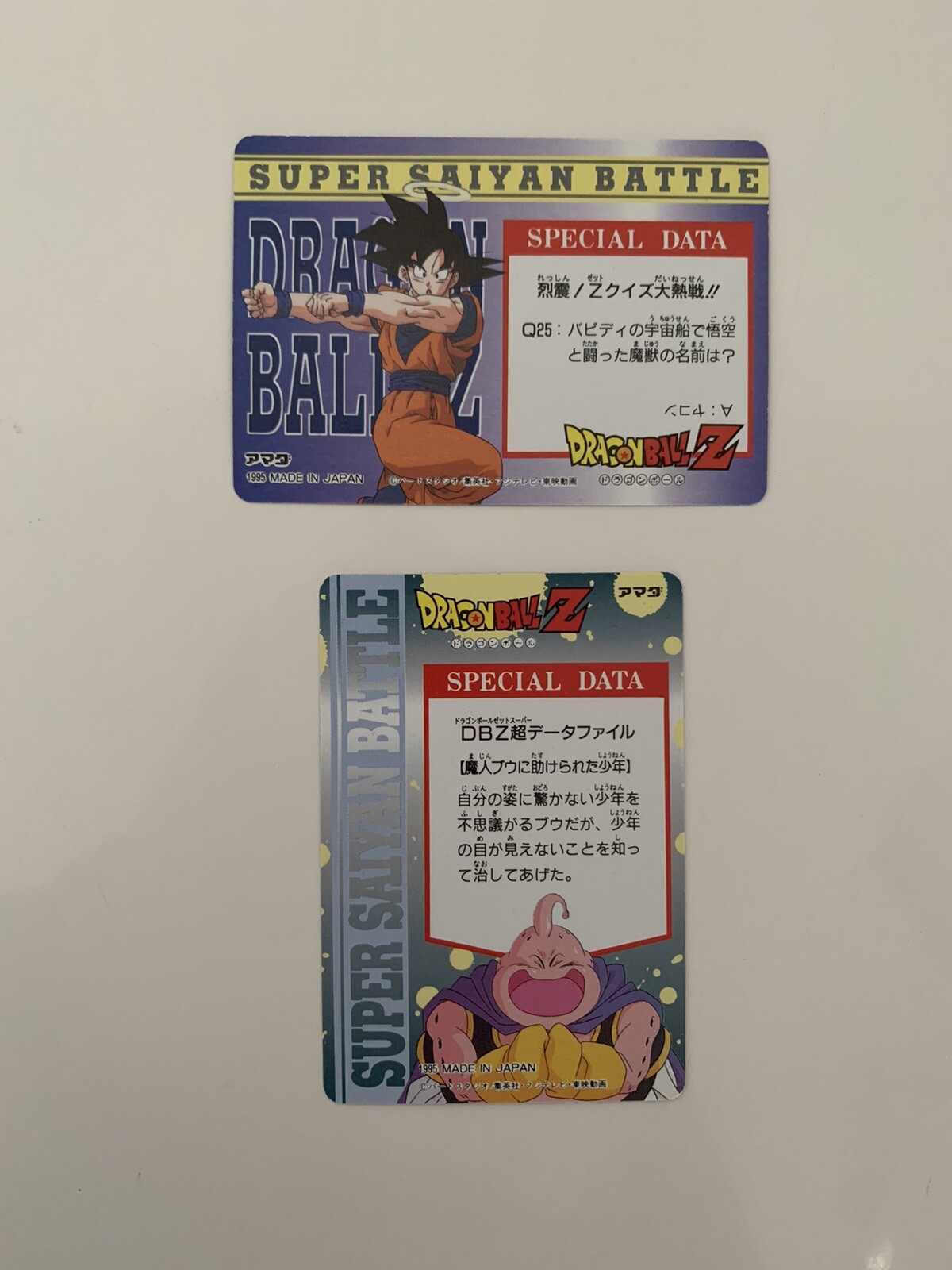 2 cartes dragon ball z Hero Collection Series Part 3 276 Et 283 | eBay