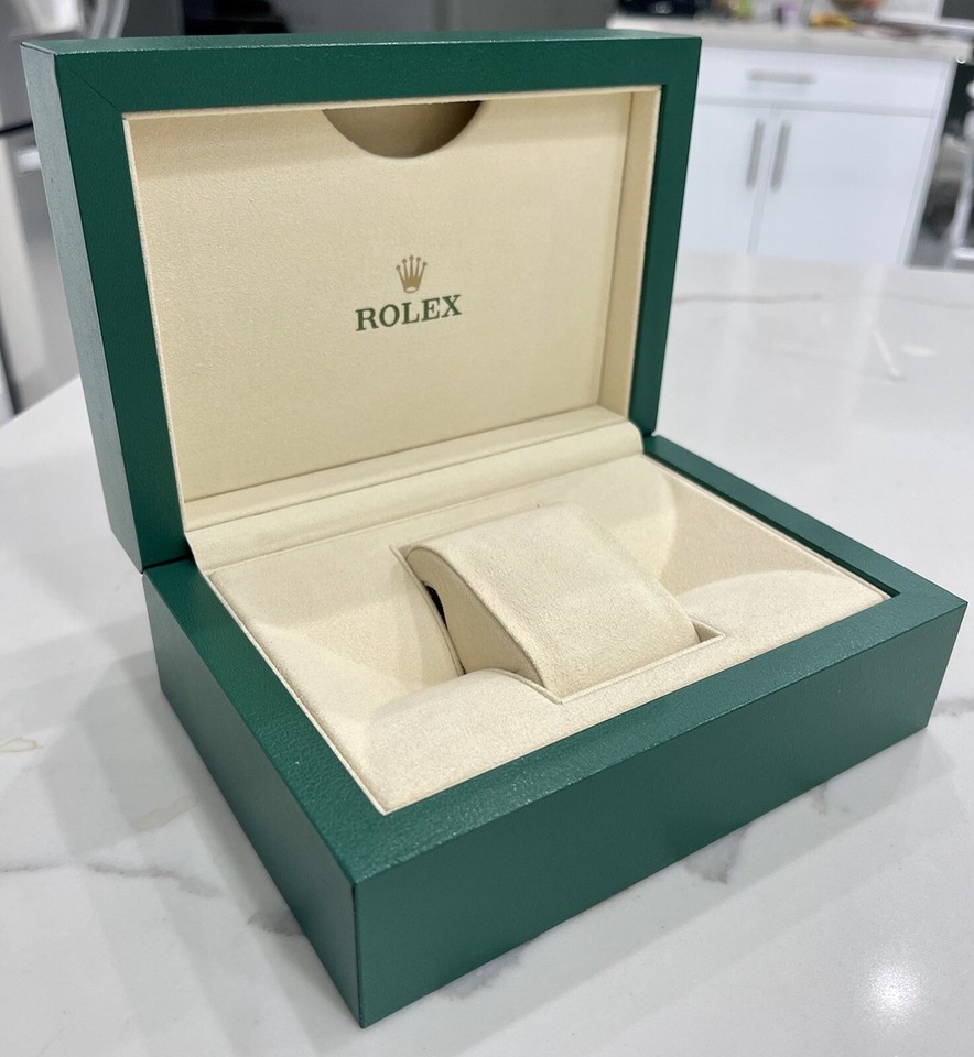 Authentic NEW STYLE ROLEX Watch Box Set + Rolex Card Holder Medium Size ...