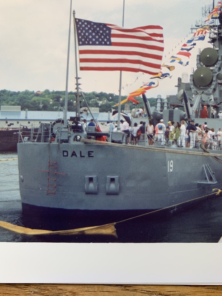 Historical Naval Photo USN USS Dale DLG-19 8x10 Color Photo | eBay