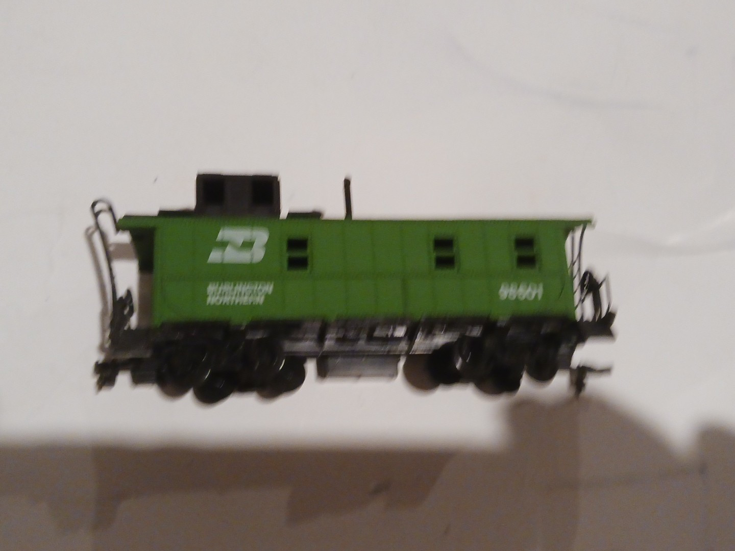 Vintage Lionel HO Scale Burlington Northern Green Caboose 98601 BN ...