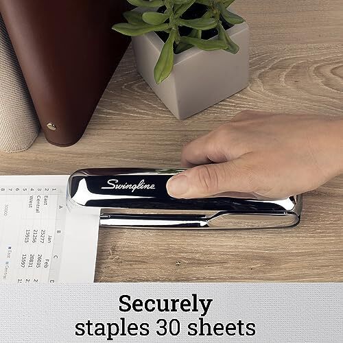 Stapler, 30 Sheet Capacity, 747 Business Stapler, Jam Free, Pack of 1 ...