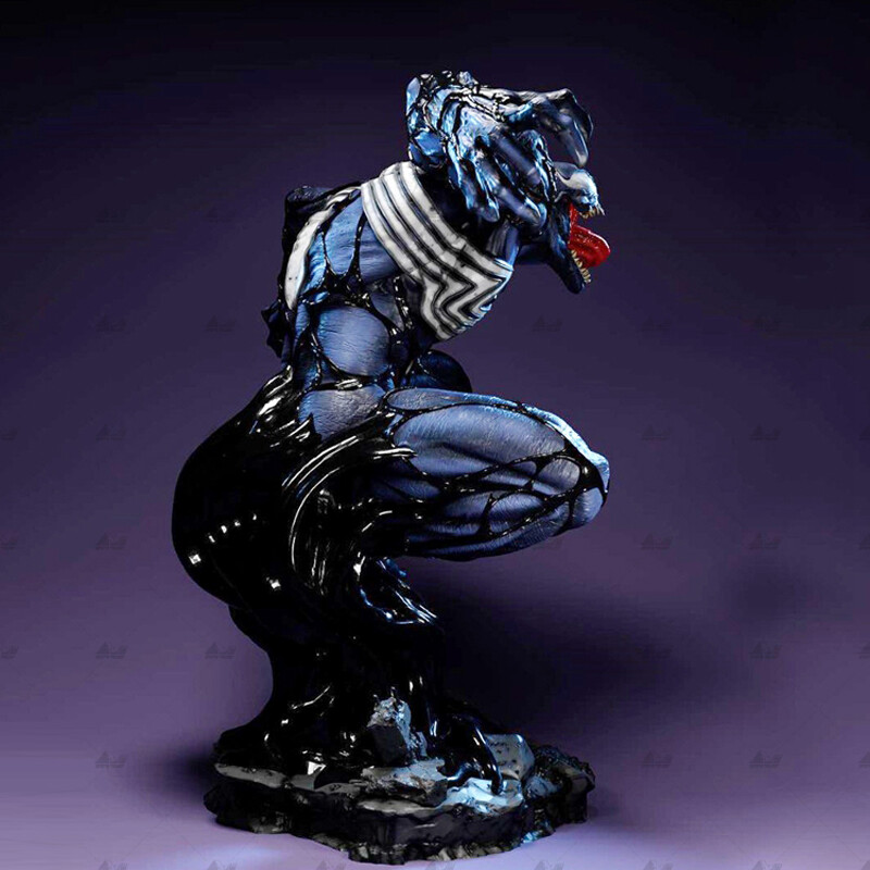 1/8 1/6 Venom 3D Printing GK Figure Model Kit Unpainted Unassembled ...