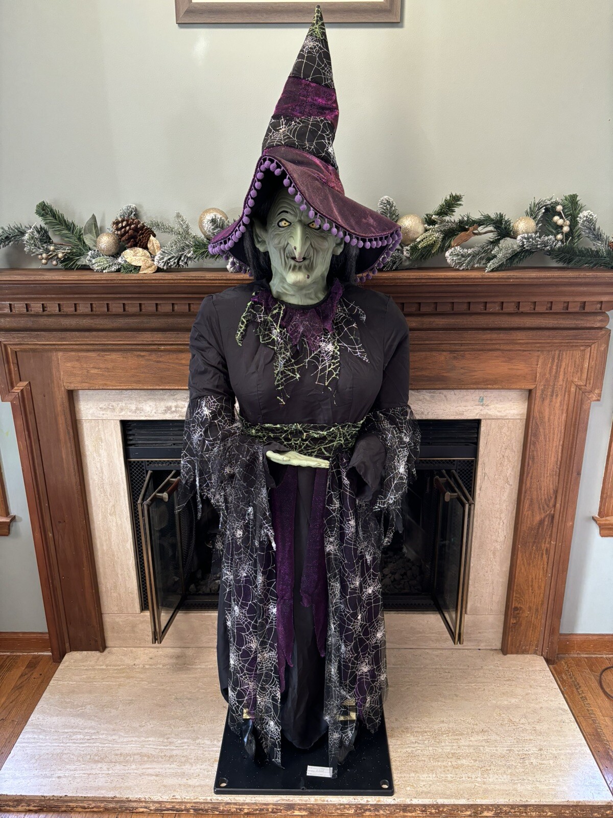 Gemmy Industries PROTOTYPE Animated Spell-Casting Witch Halloween Prop ...