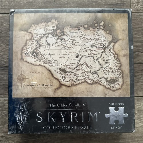 SEALED NEW Elder Scrolls V SKYRIM Collectors Puzzle by USAOPOLY 18x24 ...