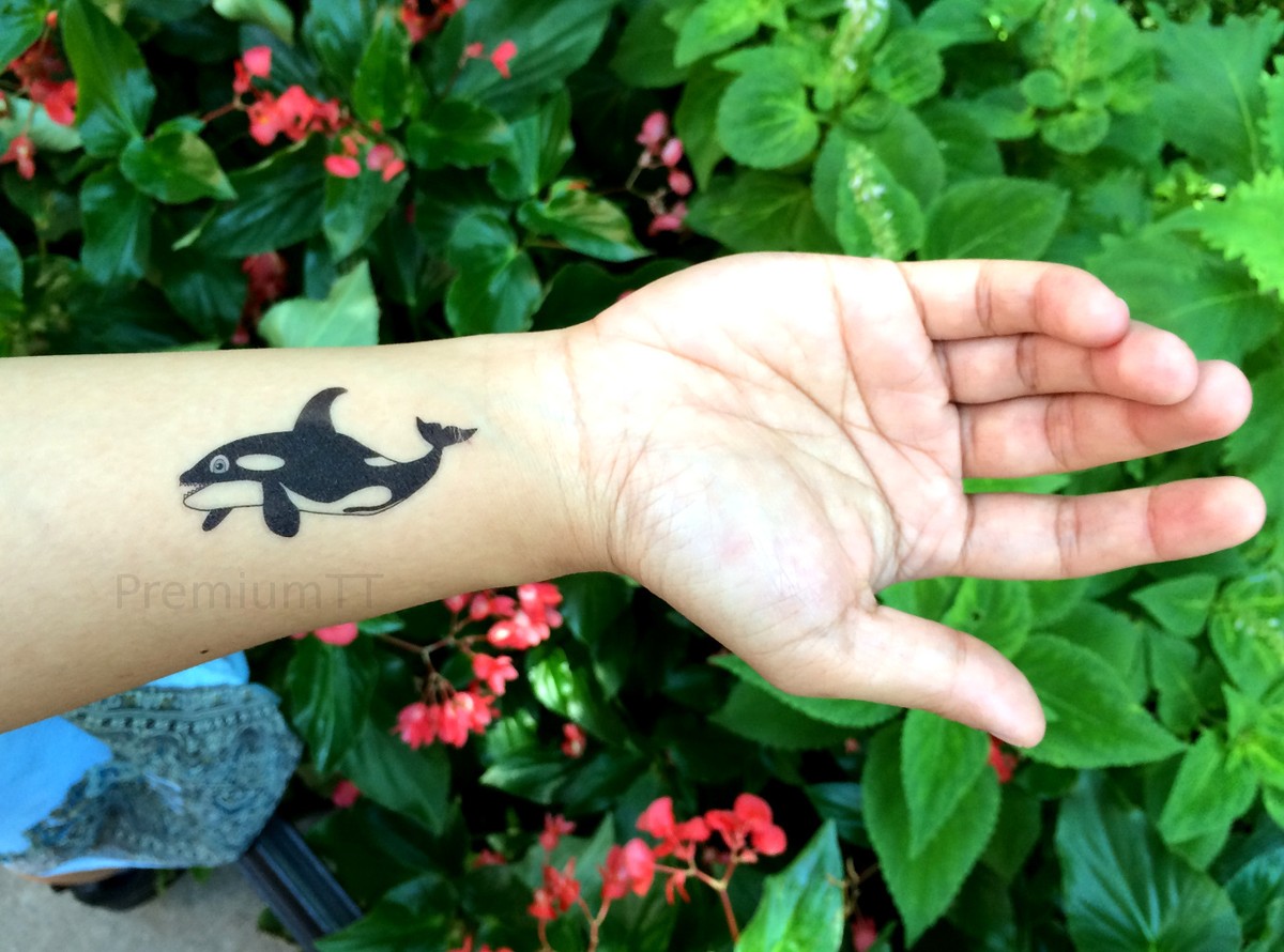 Beluga whale tattoo | Orangetattooshop.com