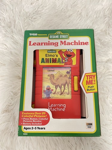 Sesame Street Elmo's Animals Learning Machine Tyco | eBay