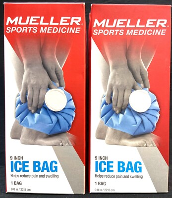 2 mueller 9 inch ice bag scuffed box | eBay