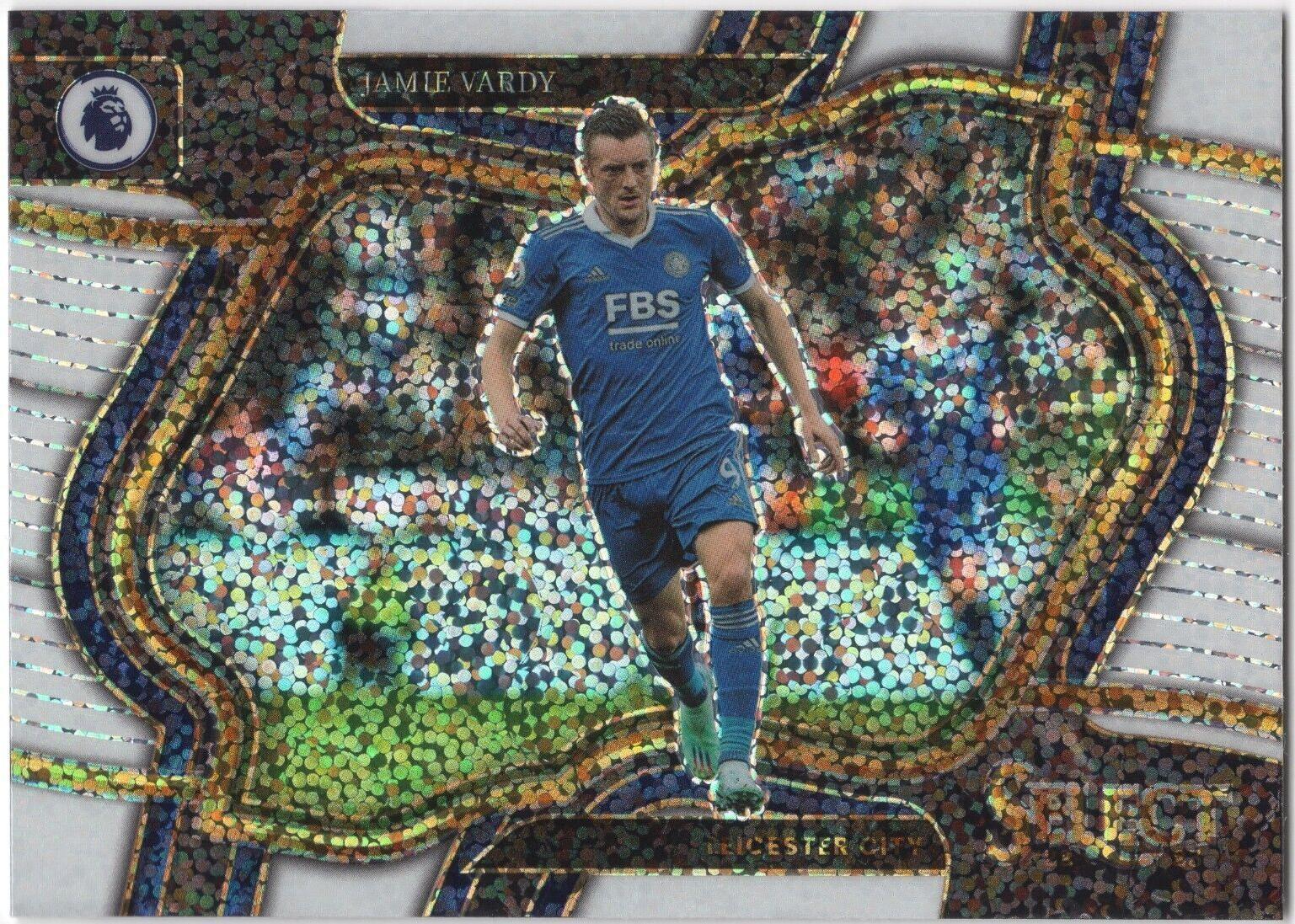 2022-23 Panini Select Premier League - Field Level Jamie Vardy #217 ...