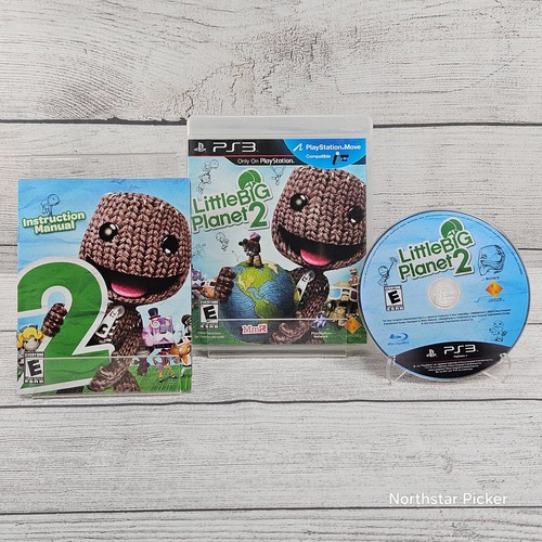 LittleBigPlanet 2 (PS3, Playstation 3, 2011) w/ Manual Complete | CIB ...