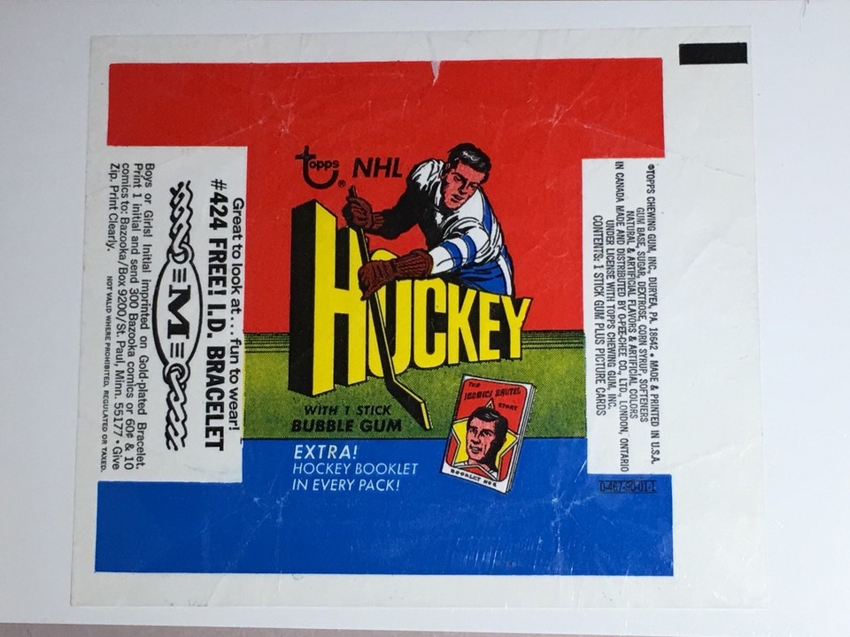 1970 1971 Topps Hockey 1961 Fleer Basketball Wax Pack Wrapper Pick One ...