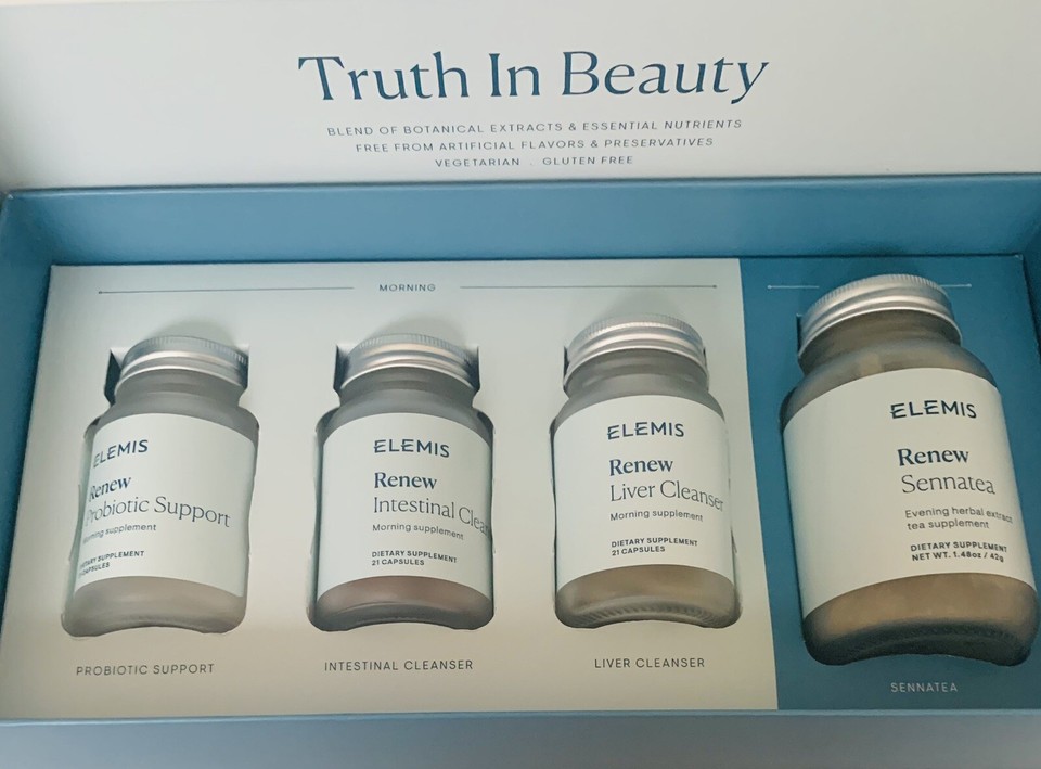 Elemis Renew 21 Day Digestive Support System Dietary Supplements Expir ...