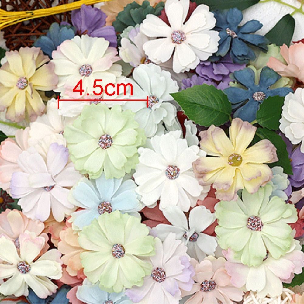 20PCS Exquisite Flower Applique DIY Silk Flower Hair Clips Decor | eBay