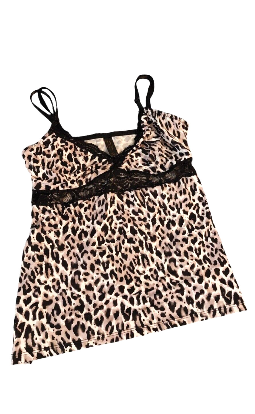 Marilyn Monroe Intimates 2 PC Pajama Short Set Leopar… - Gem