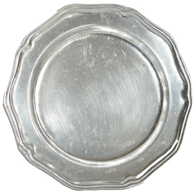 9" Pewter Salad Plate * Queen Anne Pattern * RWP Wilton Columbia USA | eBay