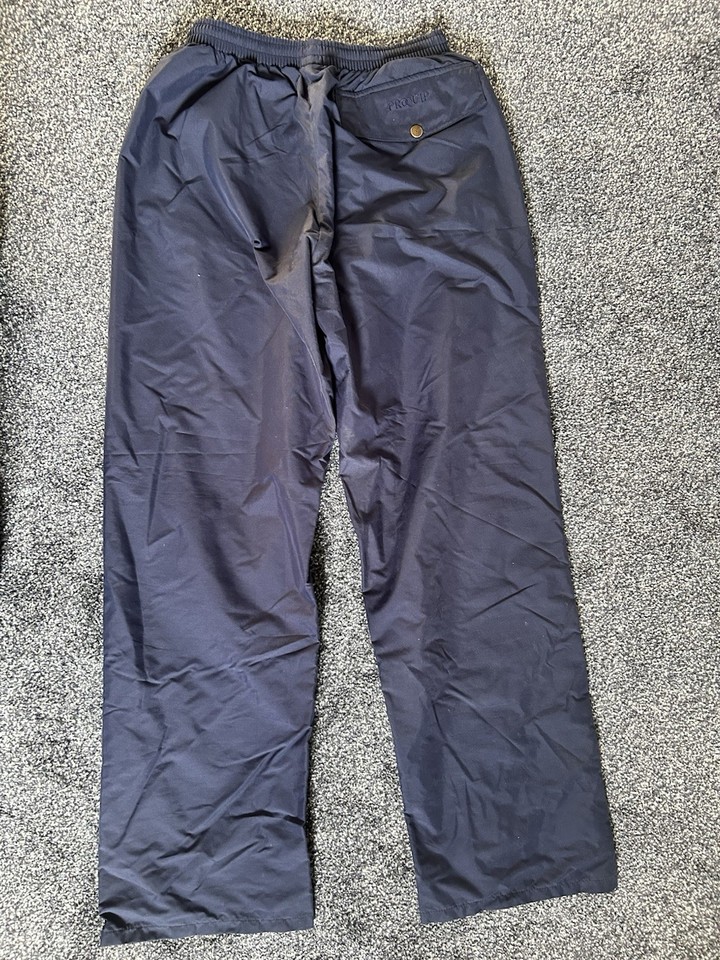 Proquip Blue Men's Waterproof Golf Trousers Med 31” inside Leg | eBay UK