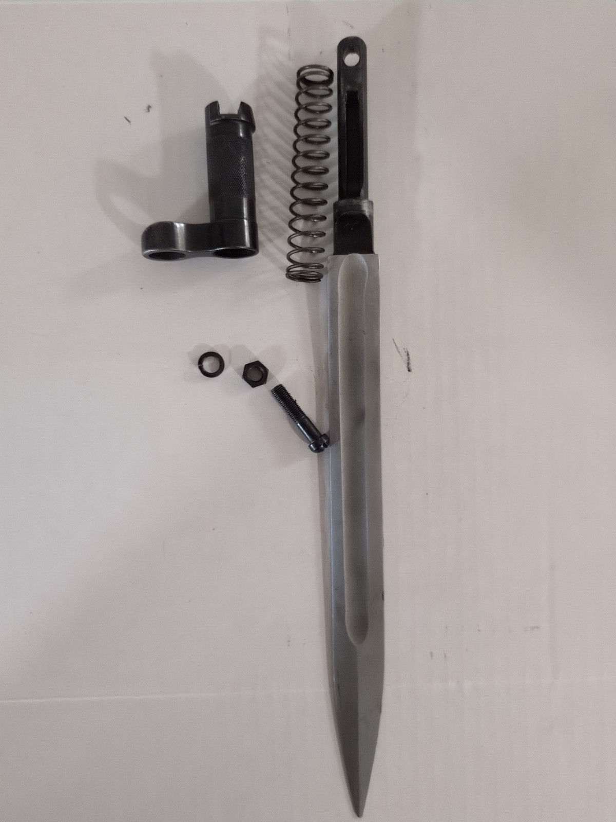 SKS Bayonet-Knife Connector with Spring Bolt Washer And Nut | eBay