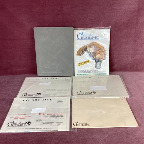 Vintage Australian Geographic First Issue Vol 1 Magazines *SEALED* (13E ...