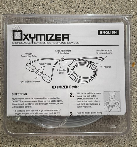 2-Pack Oxymizer Disposable Mustache Style Oxygen Conserver | eBay