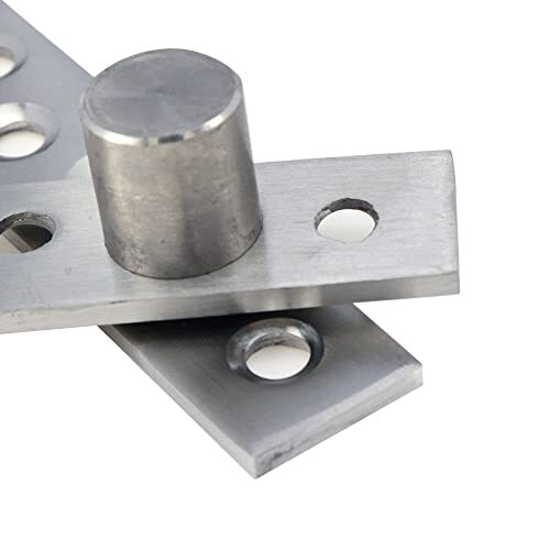 2Sets Silver Stainless Steel 270 Degree Door Pivot Hinges 74x18x3mm | eBay
