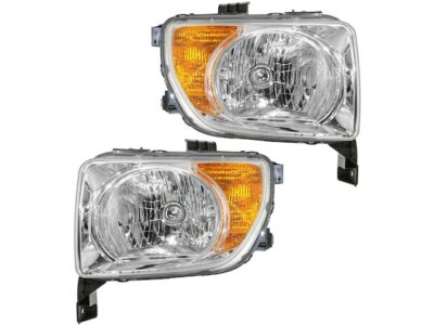 Headlight Assembly Set 76QRKX22 for Honda Element 2004 2003 2005 2006 ...