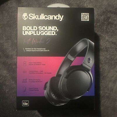 Skullcandy Riff 2 Wireless Headphones iPhone Android and Bluetooth ...