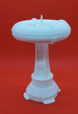 HO Scale Tesla Power Tower White Unpainted | eBay