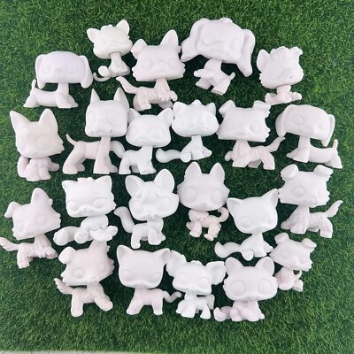 Custom lps White Bases, Random 3pcs ooak lps White Molds for DIY ...