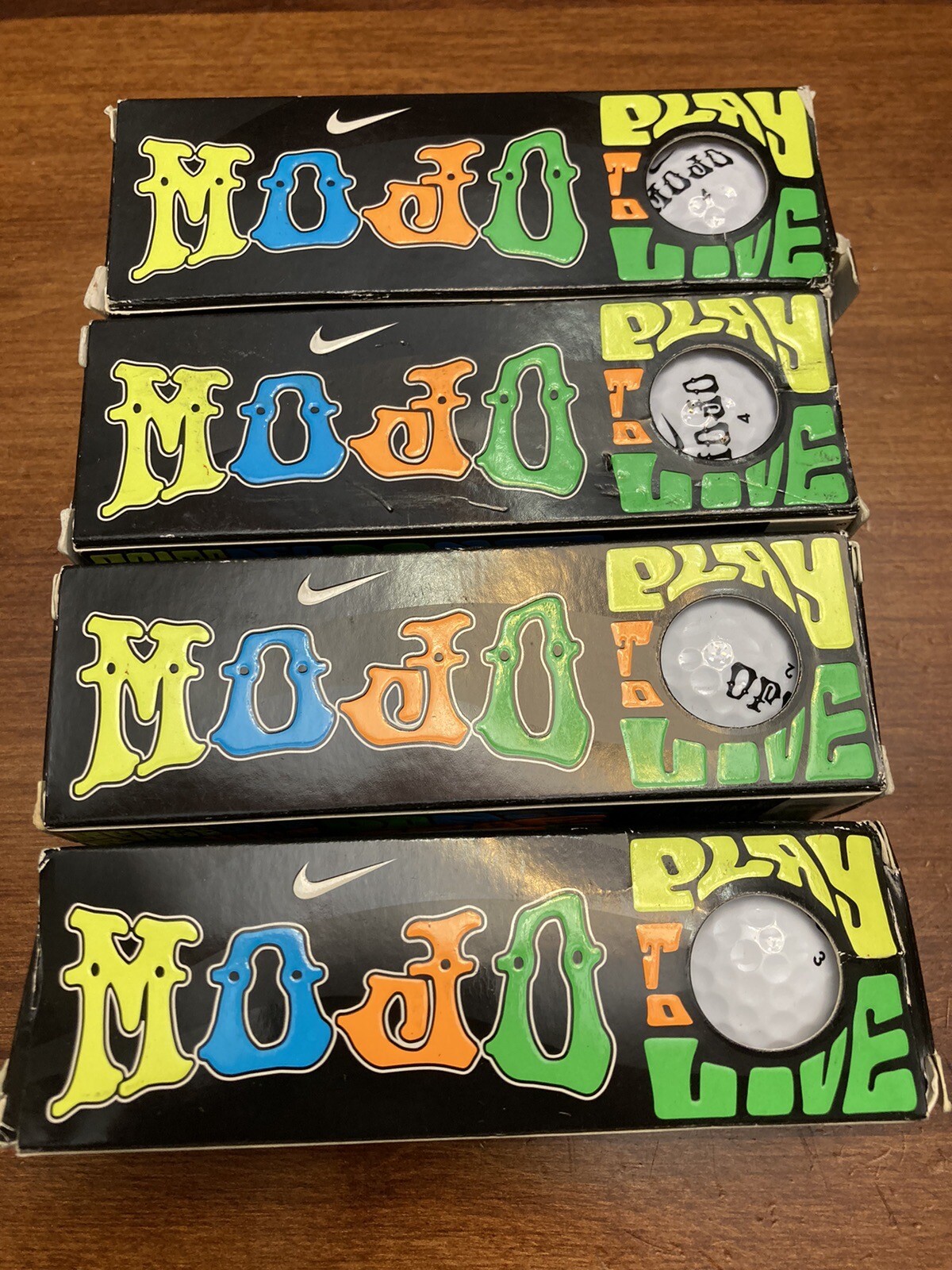 BRAND NEW / OUT OF PRODUCTION Sleeve of Nike Mojo Golf Balls (12 Balls ...
