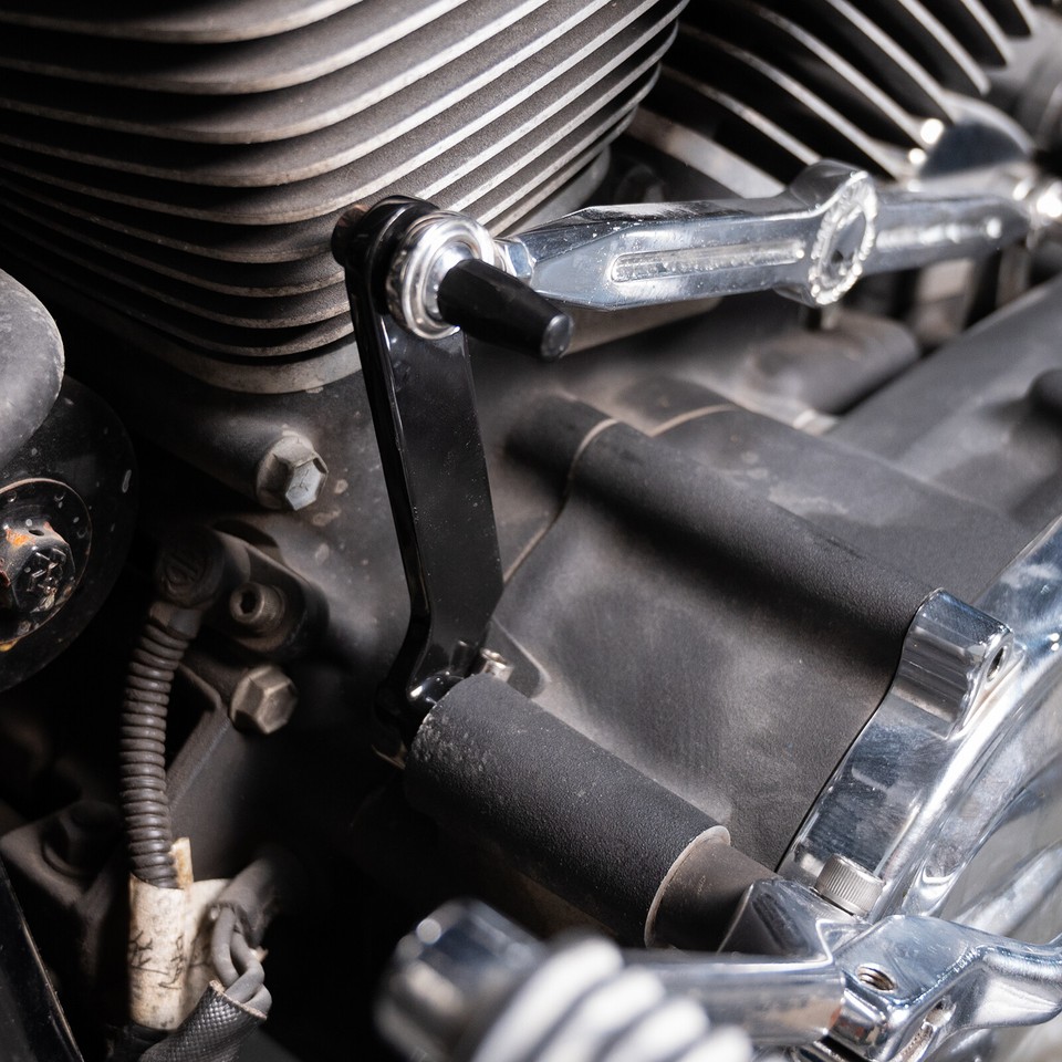 Shifter Shift Rod Lever & Shaft For Harley Touring Road Glide Road King ...