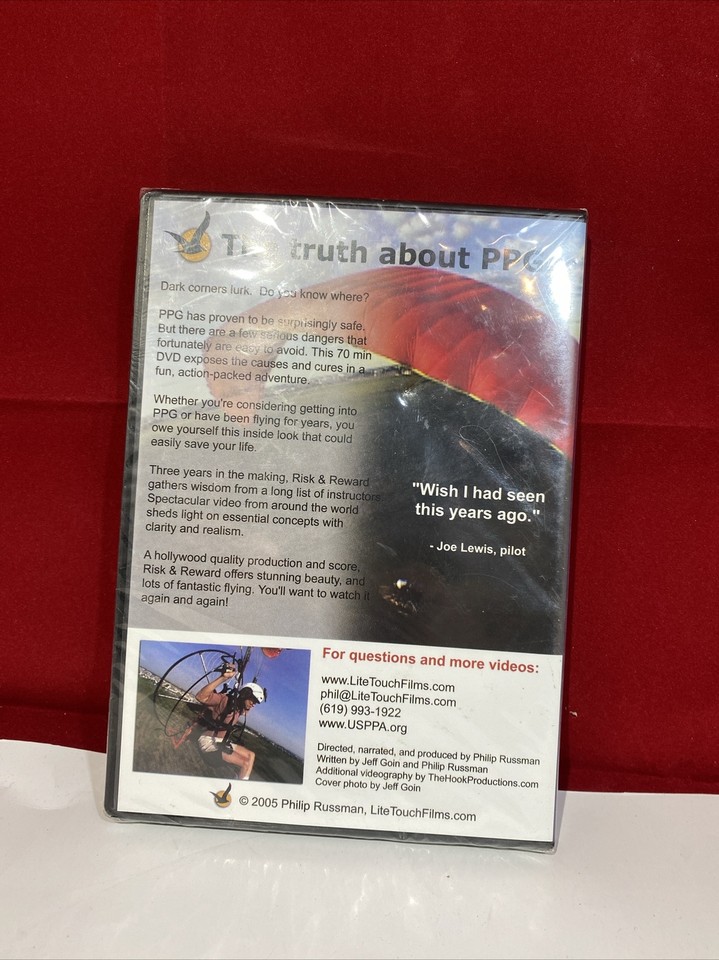 The Truth About PPG Risk & Reward DVD for Powered Paragliding and ...
