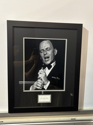 Frank Sinatra Framed with Autograph | eBay