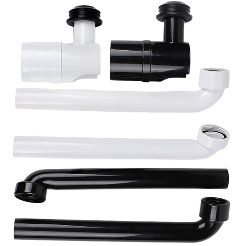 Sink Waste Drain Trap Drain Pipe ﻿1/4Inch Space Saving Sink Waste Trap ...