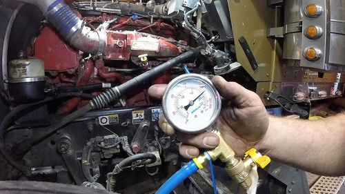 Compucheck Diesel Fuel System Pressure Test Gauge Brand New Liquid ...
