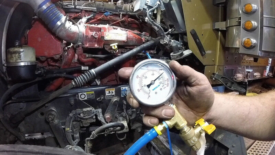 Compucheck Diesel Fuel System Pressure Test Gauge Brand New Liquid ...