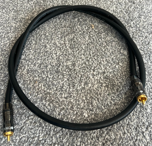 CAMBRIDGE AUDIO COAXIAL DIGITAL 75 DOUBLE SCREENED HI-RES INTERCONNECT ...